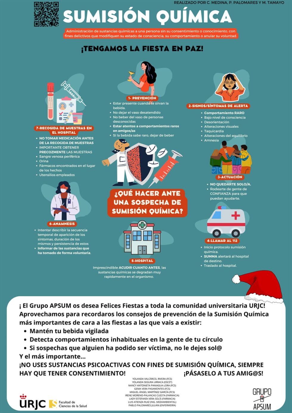 Sumisión química - Unidad de Igualdad